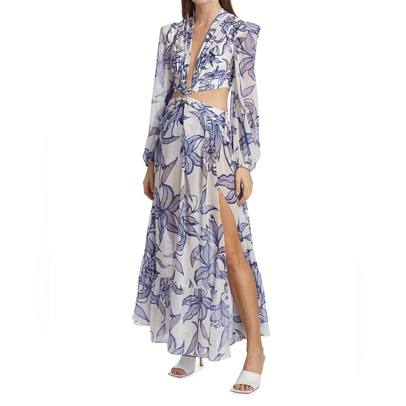 PatBO | Dresses | Patbo Stargazer Plunge Maxi Dress | Poshmark